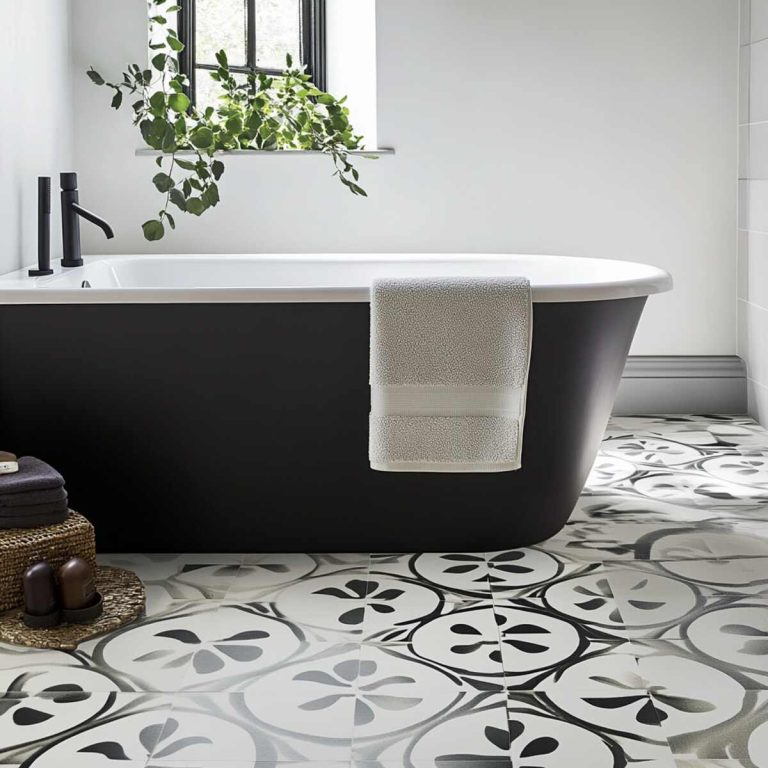 25 Stylish Bathroom Flooring Ideas That Are Durable and Chic