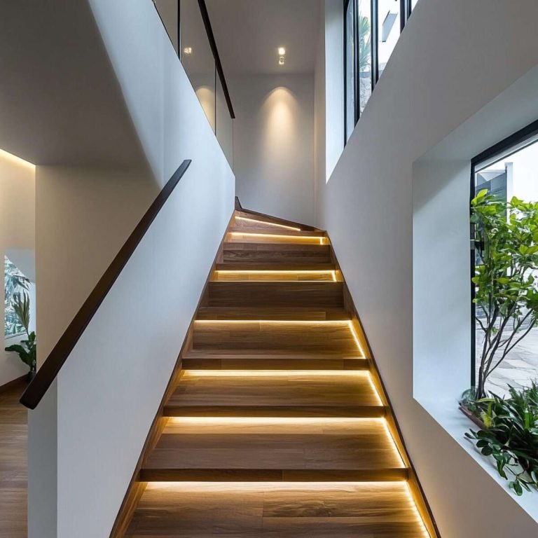 20 Creative Staircase Lighting Ideas to Brighten Up Your Stairs