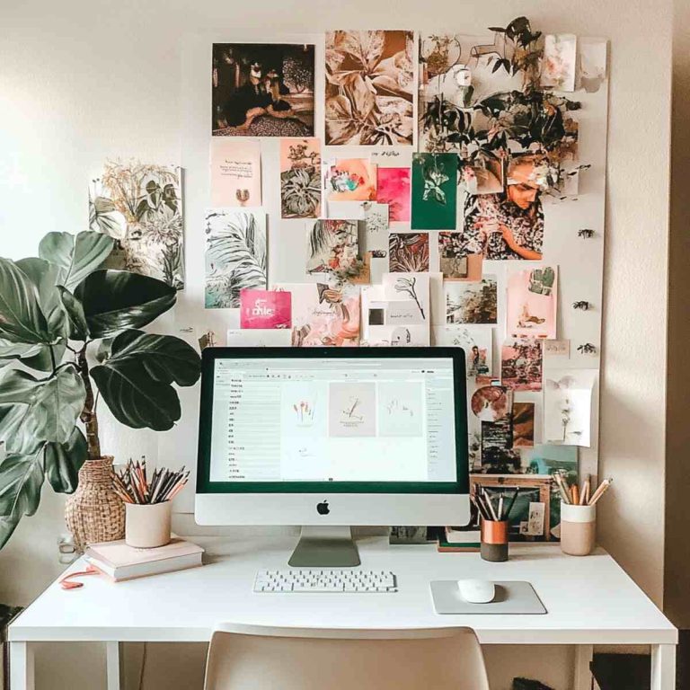 23 Simple Office Decor Ideas to Boost Productivity & Style