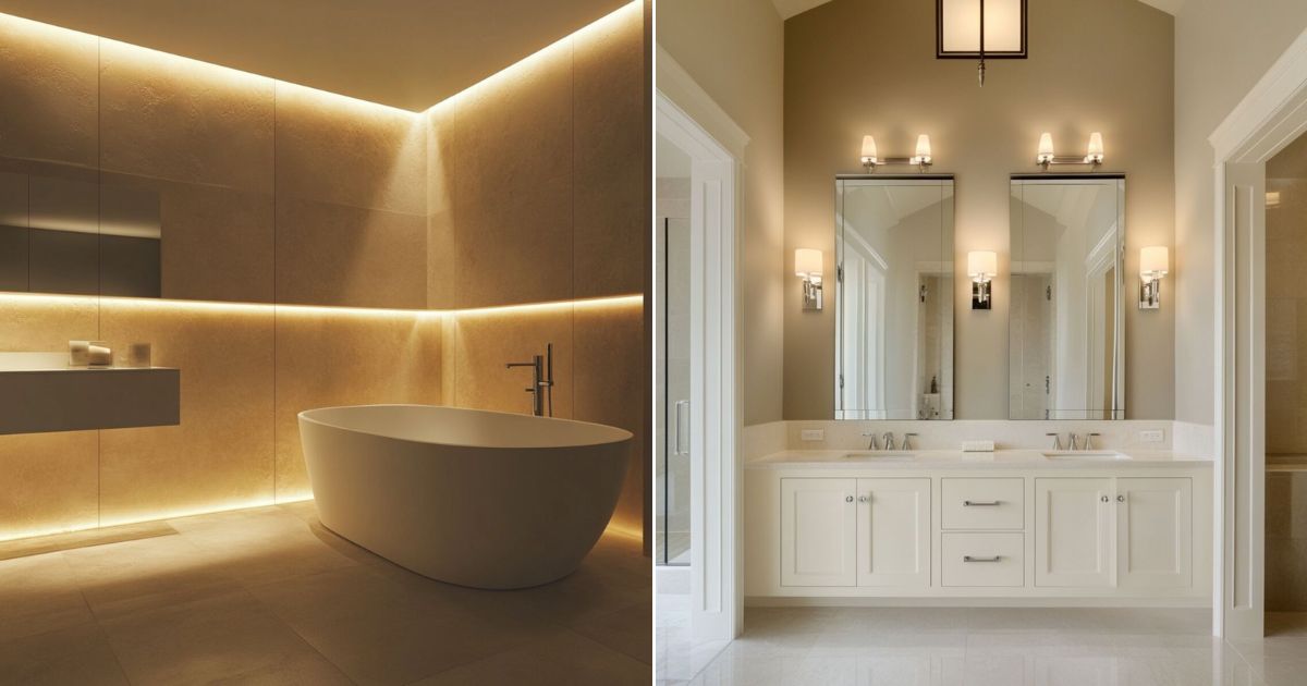 20 Beautiful Bathroom Lighting Ideas You'll Love