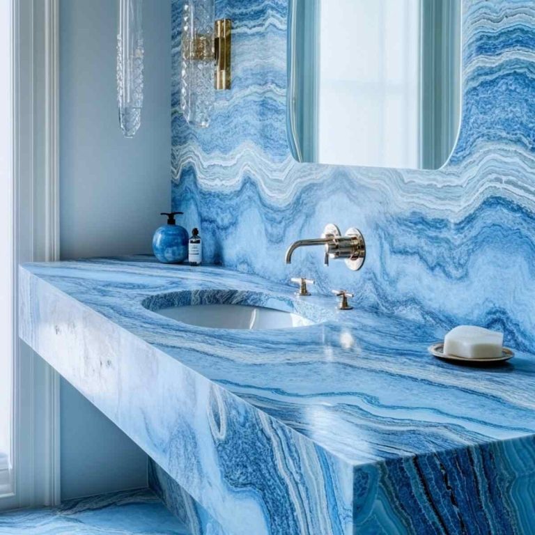 19 Beautiful Blue Bathroom Ideas to Refresh Your Space