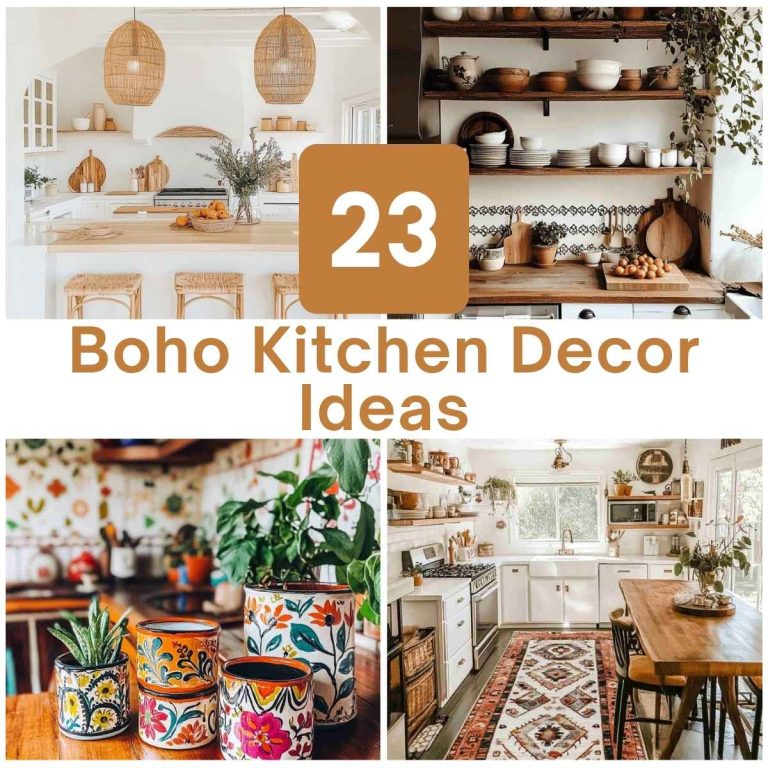 23 Creative Boho Kitchen Decor Ideas to Fall in Love With