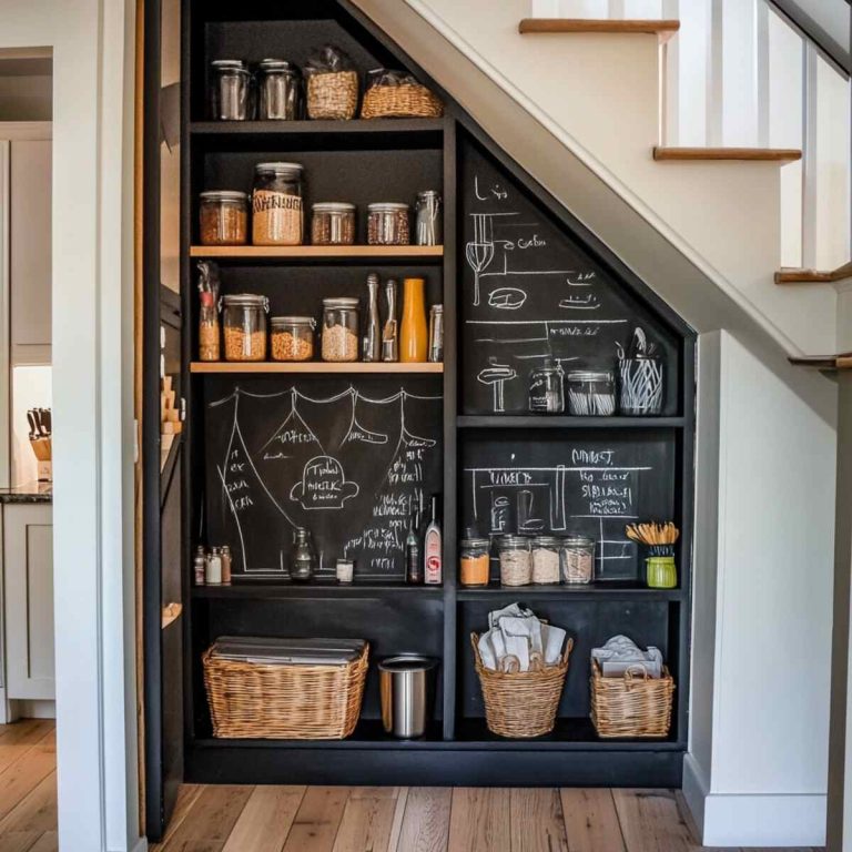 21 Creative Under Stairs Pantry Ideas to Maximize Storage