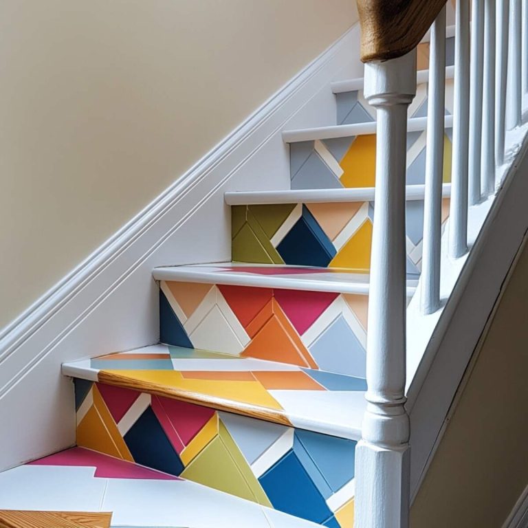 20 Painted Stairs Ideas You’ll Want to Try Right Now!