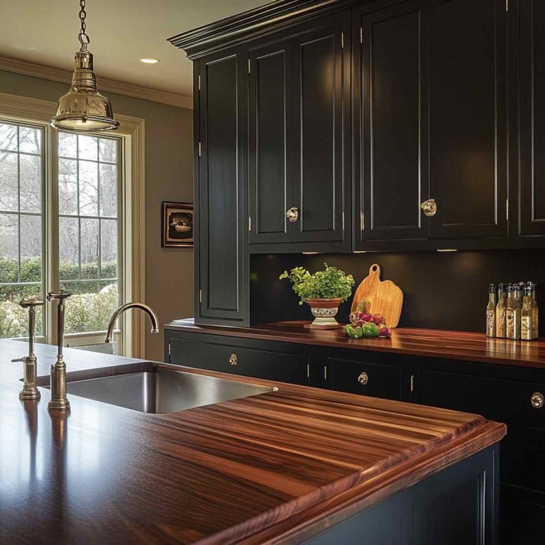 25 Black and Wood Kitchen Ideas That Combine Style and Comfort