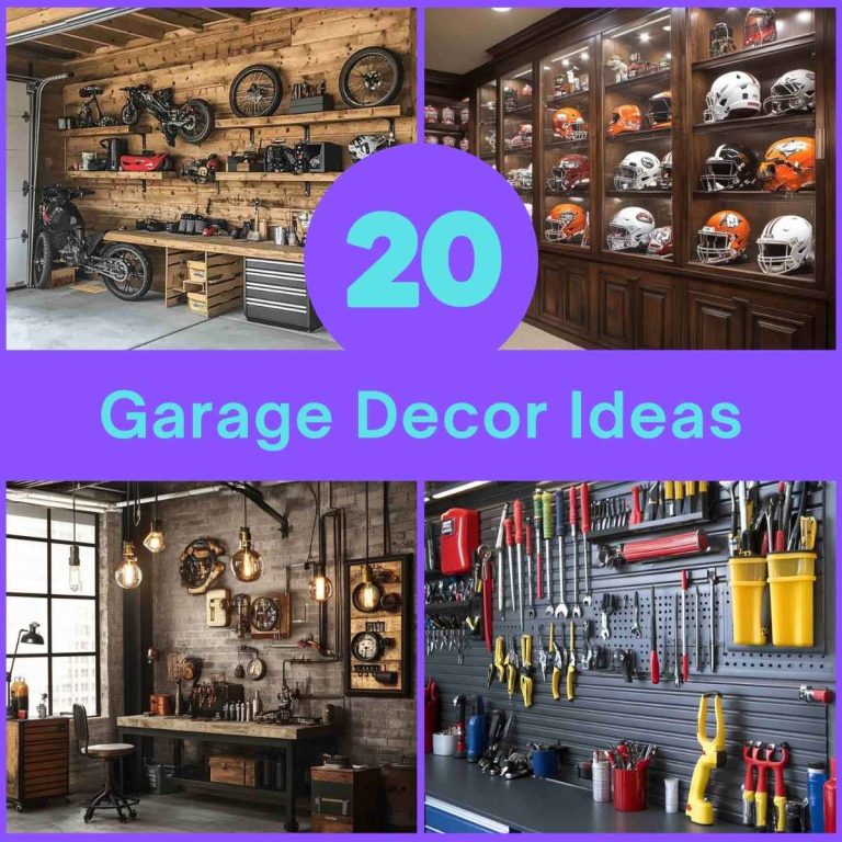 20 Brilliant Garage Decor Ideas You’ll Wish You Knew Sooner!
