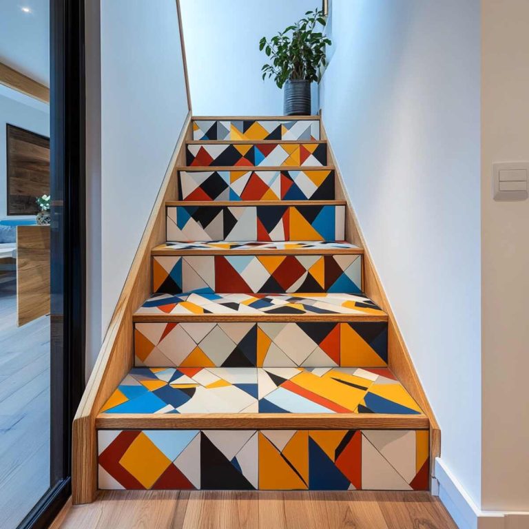 20 Painted Stairs Ideas You’ll Want to Try Right Now!