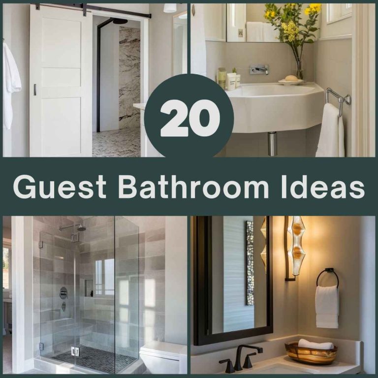 20 Guest Bathroom Ideas That Will Wow Your Visitors