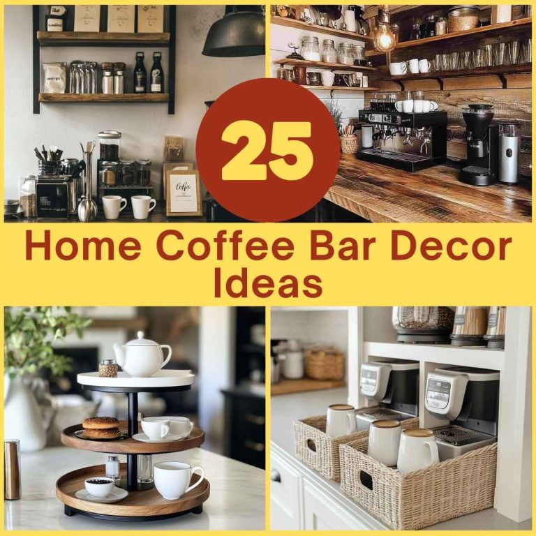 25 Best Home Coffee Bar Decor Ideas for a Dreamy Setup