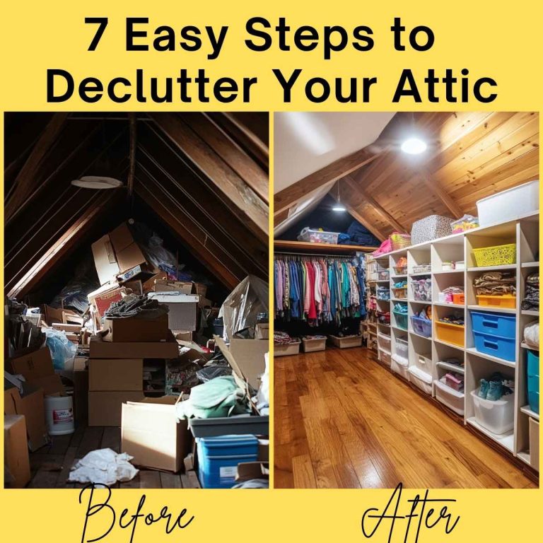 How to Declutter Your Attic When It Feels Impossible