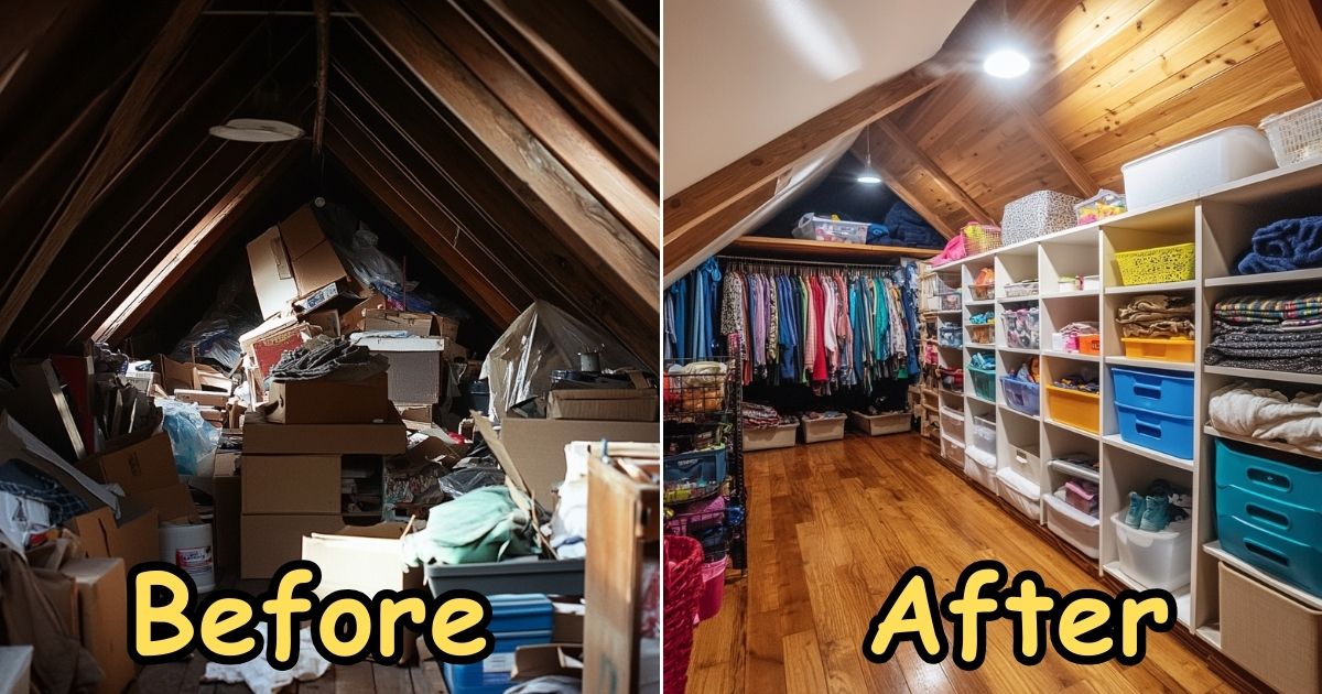 How to Declutter Your Attic When It Feels Impossible
