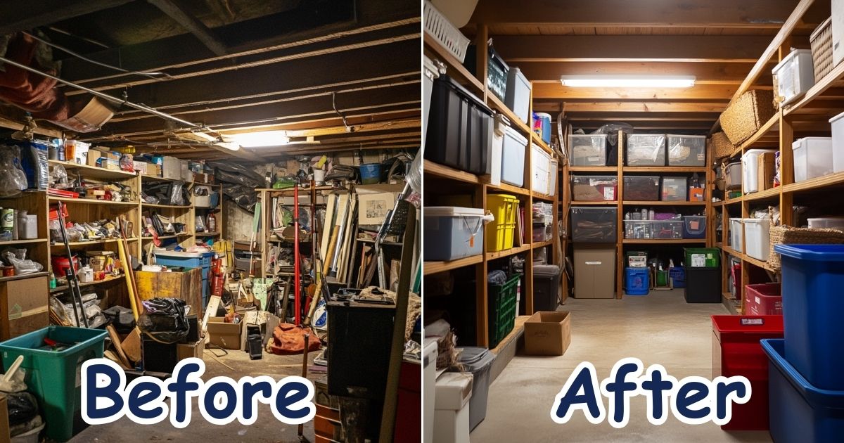 How to Declutter Your Basement Without Feeling Overwhelmed!