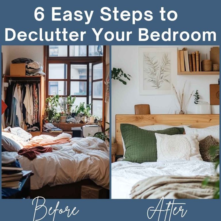 How to Declutter Your Bedroom to Create a Peaceful Space