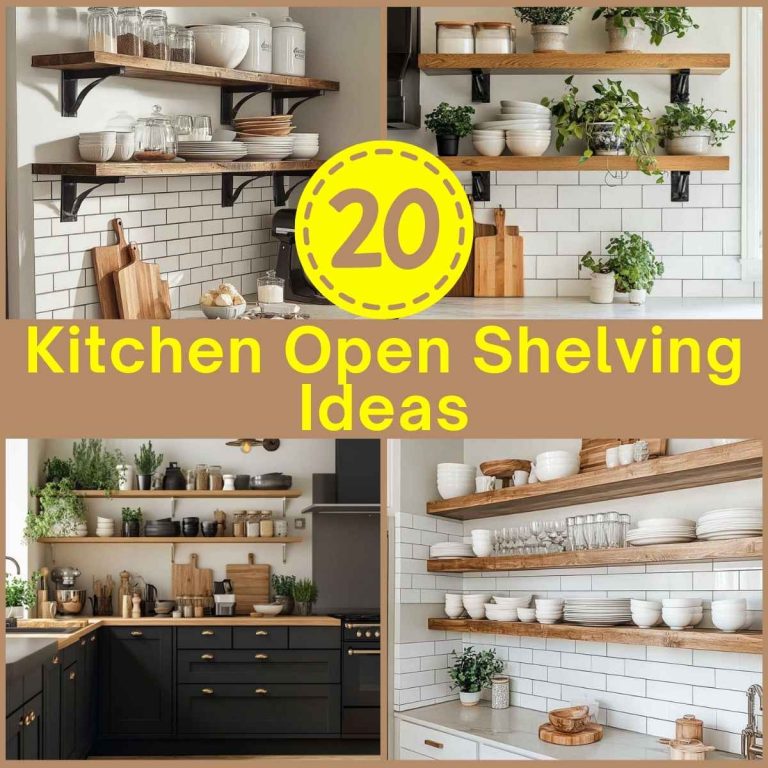 20 Creative Kitchen Open Shelving Ideas for a Stylish Home