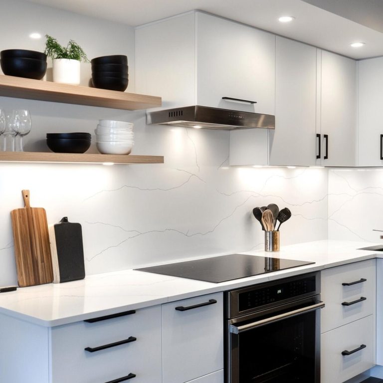 21 White Kitchen Backsplash Ideas to Light Up Your Kitchen