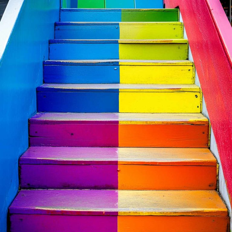 20 Painted Stairs Ideas You’ll Want to Try Right Now!