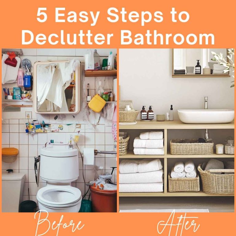 How to Declutter Your Bathroom in 30 Minutes