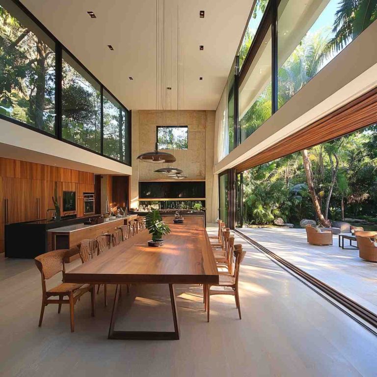 21 Brilliant Open Concept Dining Room Ideas