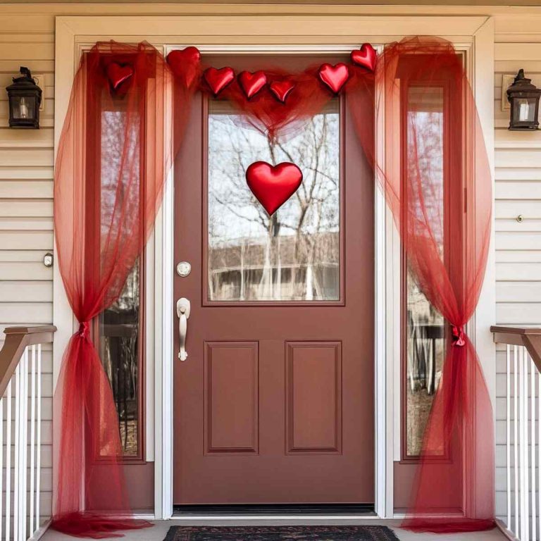 20 Easy & Beautiful Valentine Door Decoration Ideas