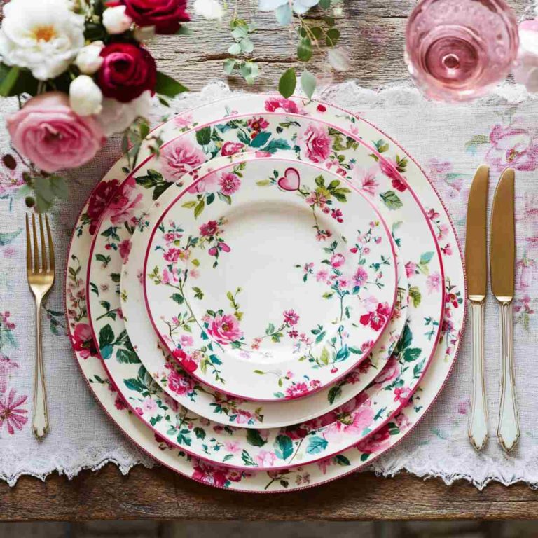 23 Romantic & Simple Valentine’s Day Table Setting Ideas