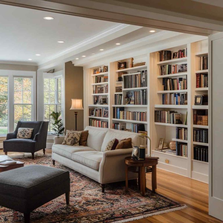 20 Clever Living Room Book Storage Ideas You’ll Love
