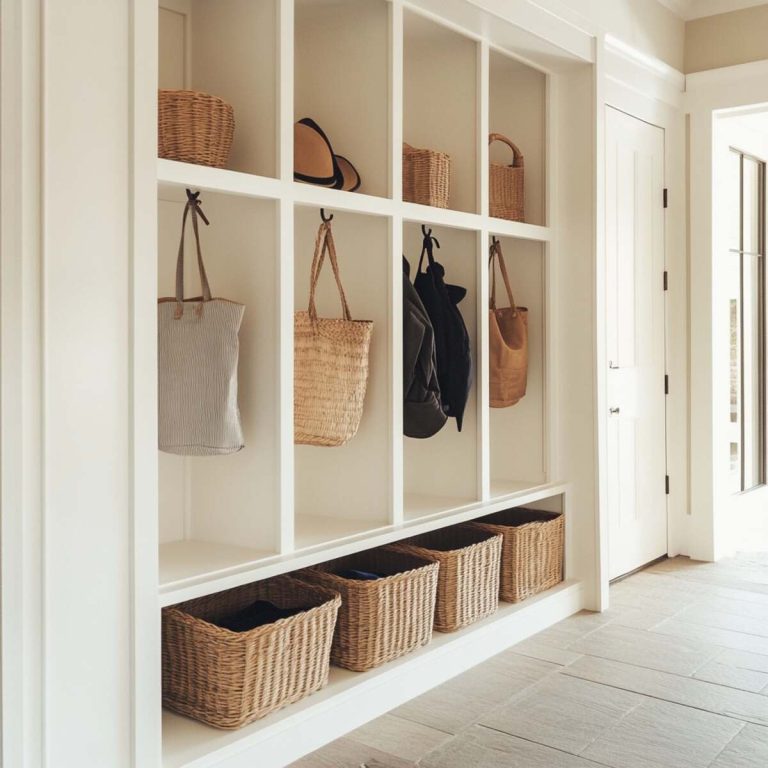 25 Smart Small Mudroom Ideas Entryway to Maximize Your Space