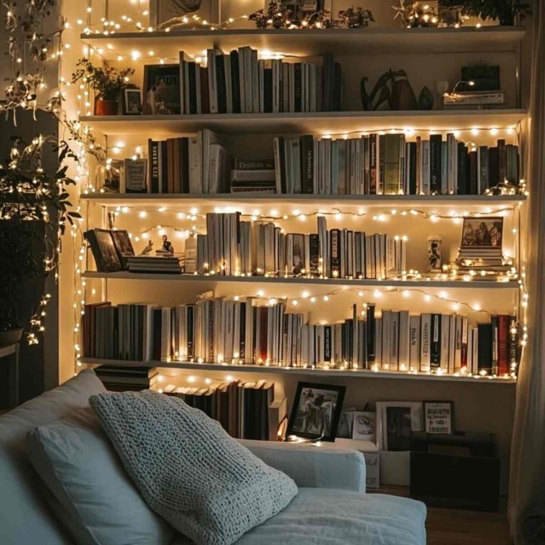 23 Simple Bookshelf Decor Ideas You’ll Want to Copy