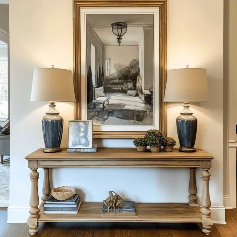 25 Best Console Table Decor Ideas You'll Love