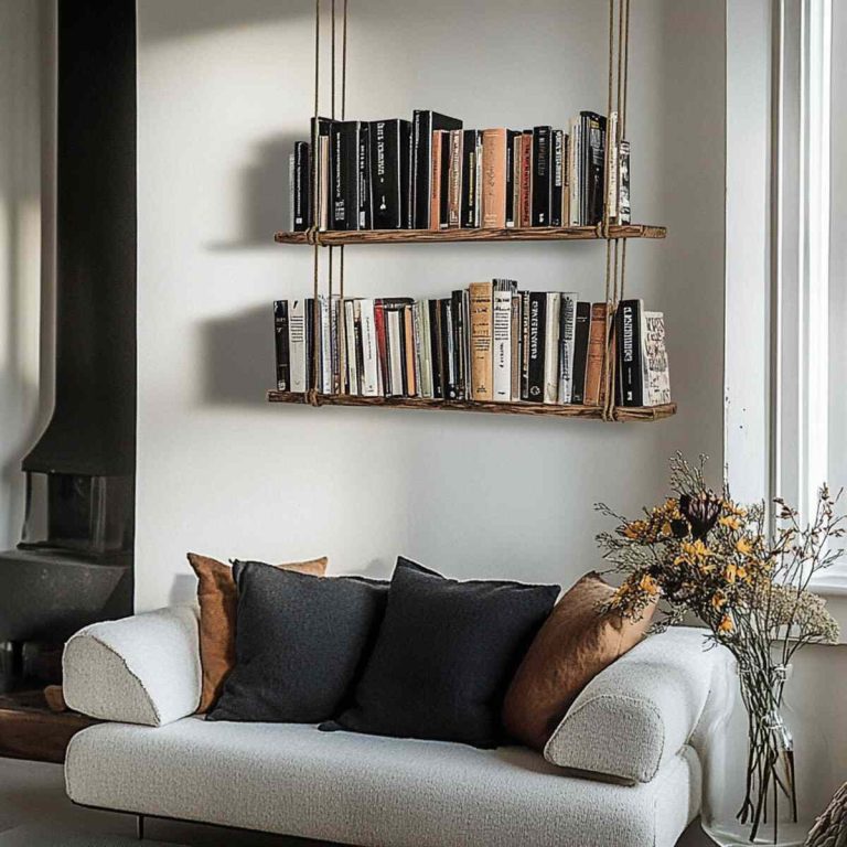 20 Clever Living Room Book Storage Ideas You’ll Love