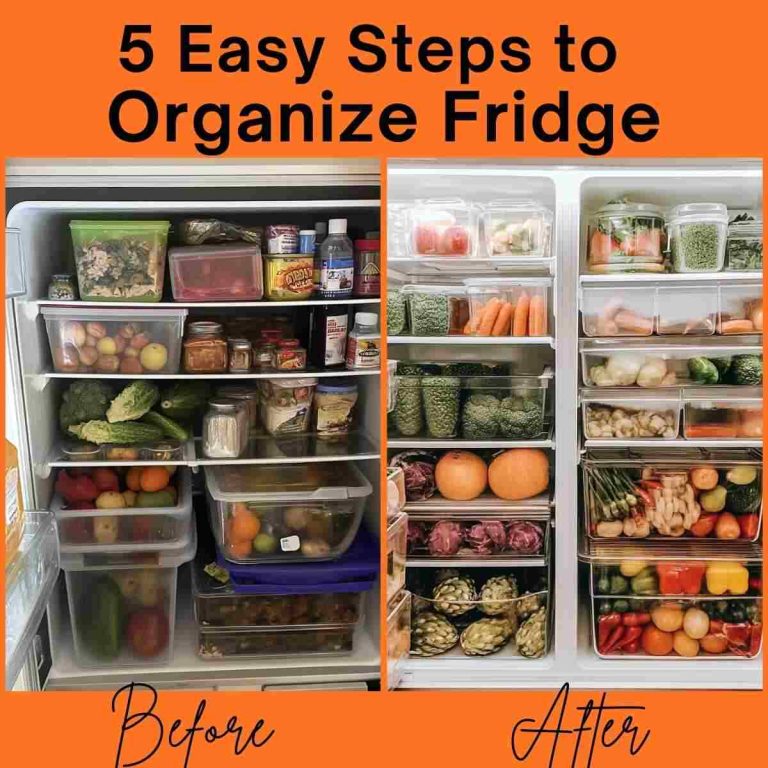 How to Organize Fridge in 5 Simple Steps