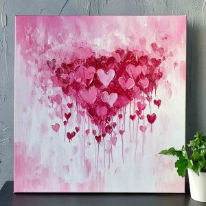 21 Valentine’s Day Wall Art & Garland Ideas to Spruce Up Your Home