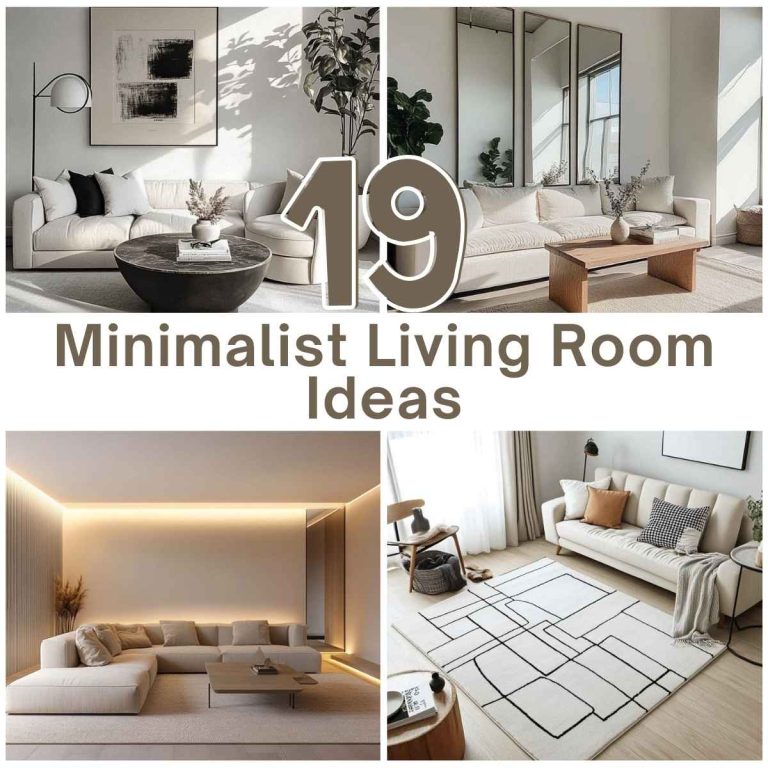 19 Minimalist Living Room Ideas to Keep Your Space Simple