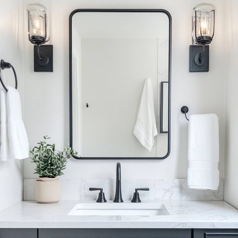 25 Small Bathroom Mirror Ideas That Make a Big Impact