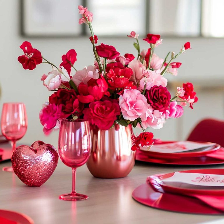 20 Best Pink and Red Valentine’s Day Home Decor Ideas