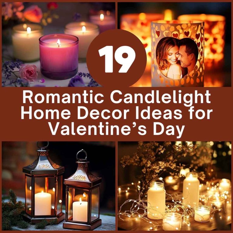 19 Best Romantic Candlelight Home Decor Ideas for Valentine’s Day