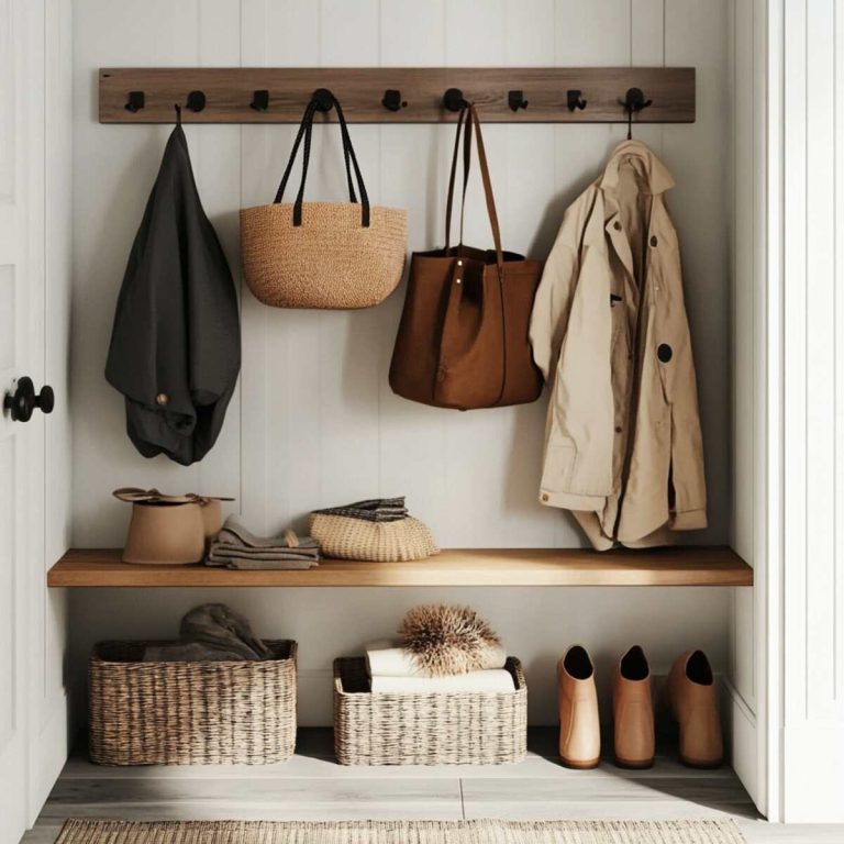 25 Smart Small Mudroom Ideas Entryway to Maximize Your Space