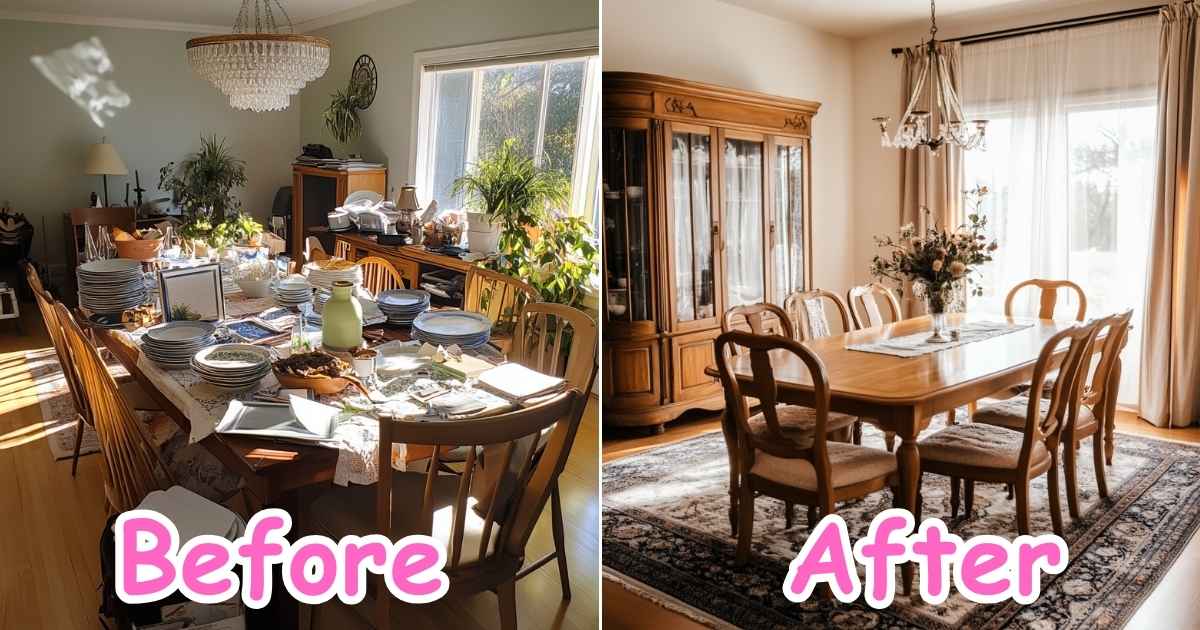 How to Declutter Your Dining Room in 5 Simple Steps