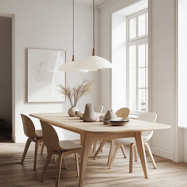 23 Scandinavian Dining Room Ideas To Make Your Home Cozy