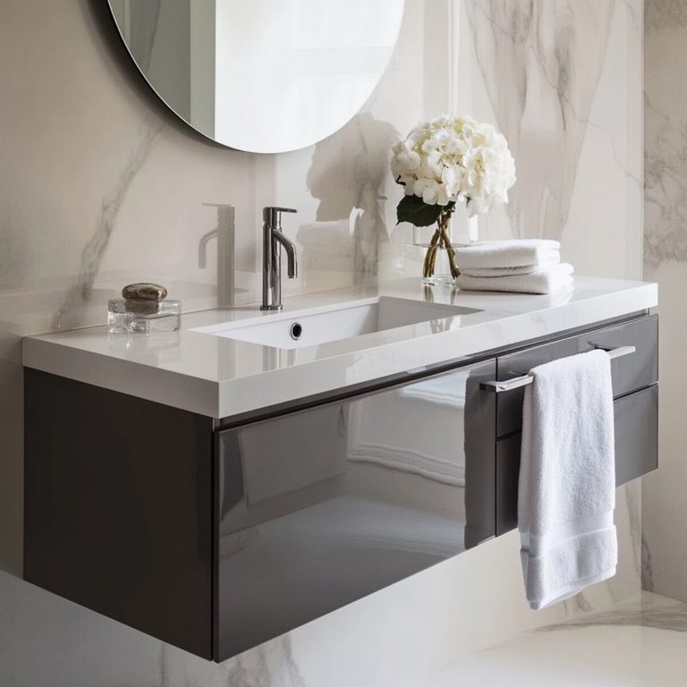 25 Floating Vanity Ideas That Make Your Bathroom Look Bigger