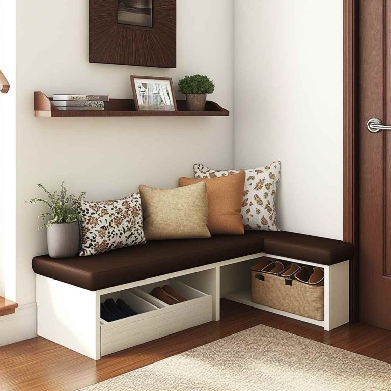 23 Hallway Bench with Storage Ideas That Declutter Your Entryway