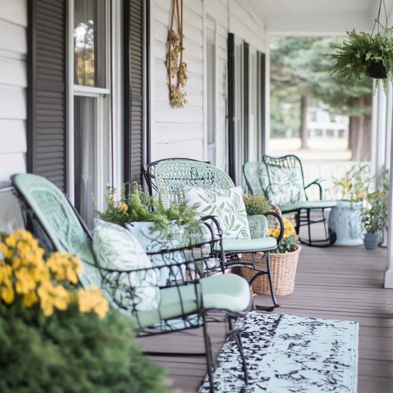 19 Front Porch Seating Ideas for a Inviting Outdoor Space