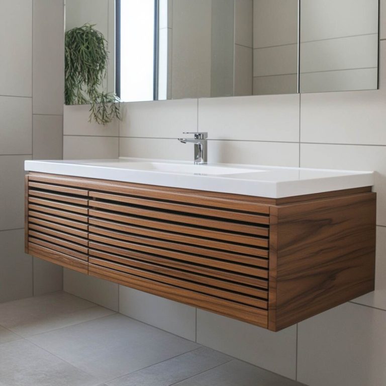 25 Floating Vanity Ideas That Make Your Bathroom Look Bigger