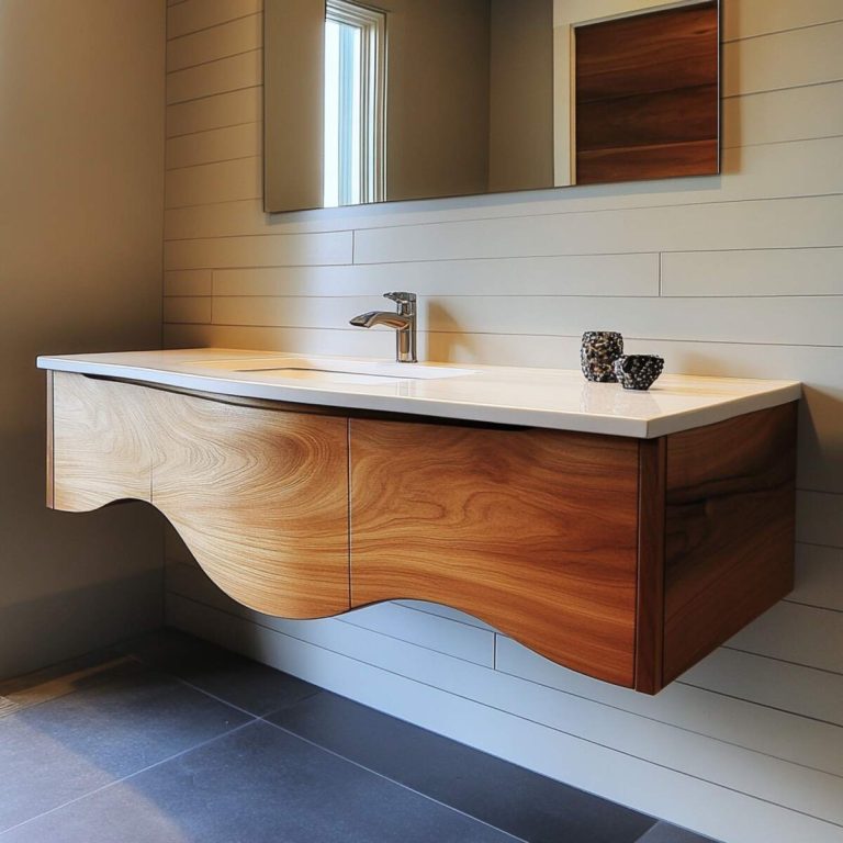 25 Floating Vanity Ideas That Make Your Bathroom Look Bigger