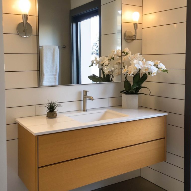 25 Floating Vanity Ideas That Make Your Bathroom Look Bigger