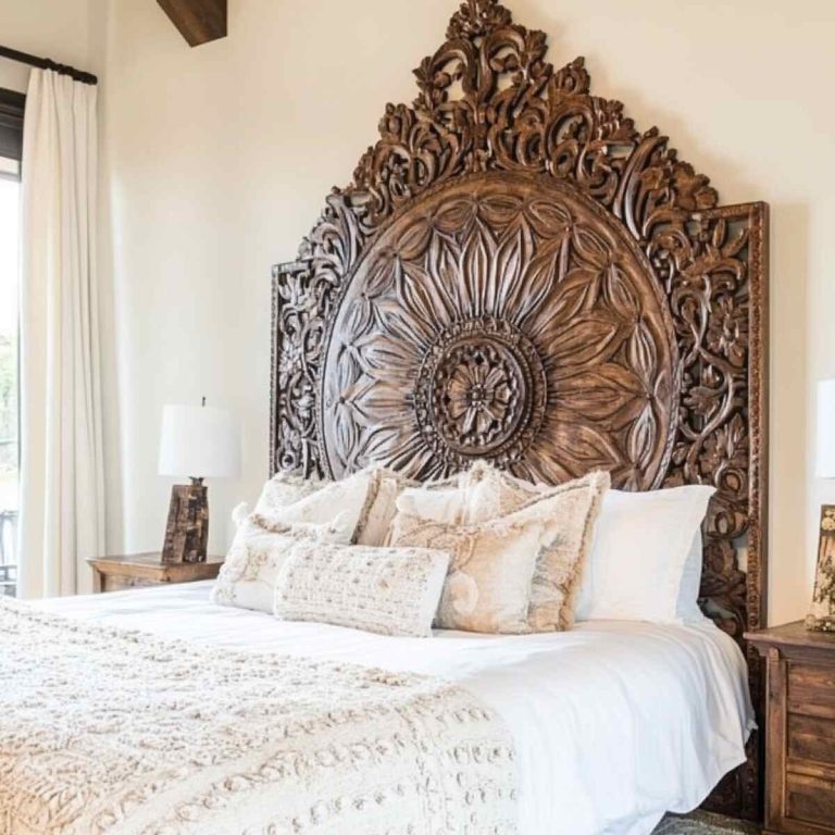21 Unique Statement Headboard Ideas That Look Amazing