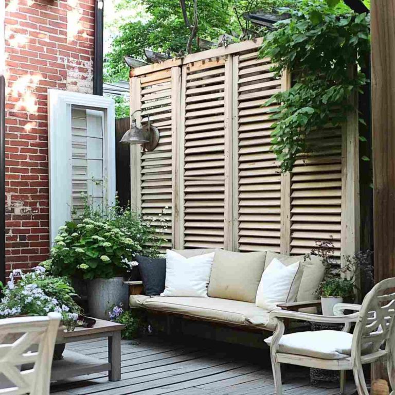 21 Brilliant DIY Patio Privacy Screen Ideas You’ll Want to Try!