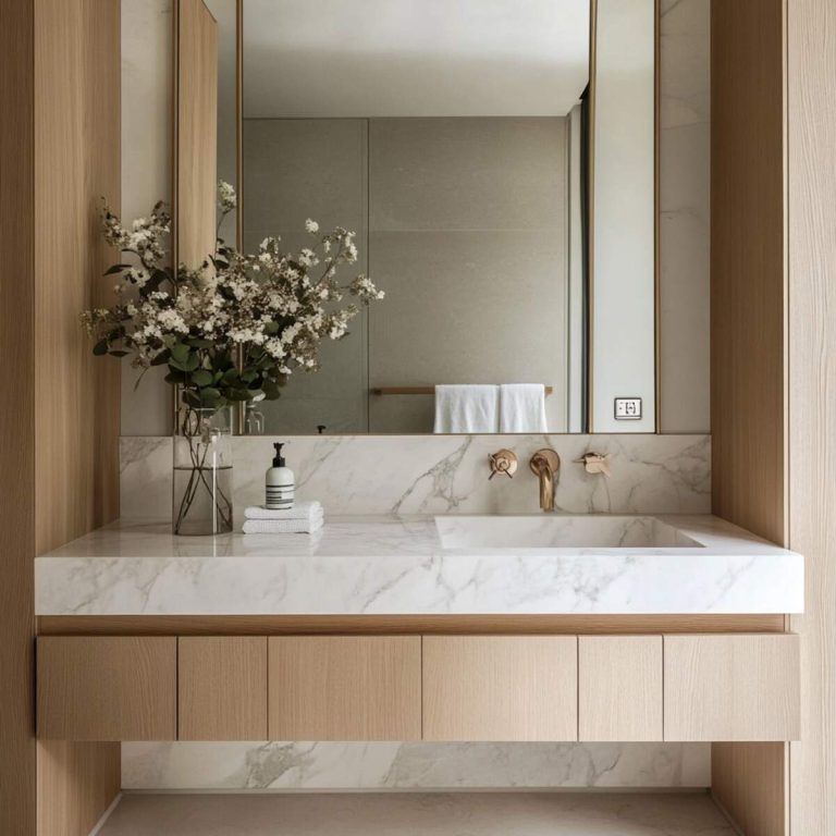 25 Floating Vanity Ideas That Make Your Bathroom Look Bigger