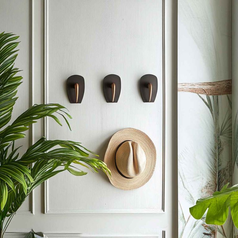 23 Unique Entryway Wall Hook Ideas to Organize Your Home