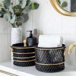 25 Black and Gold Bathroom Decor Ideas to Make Your Space Shine