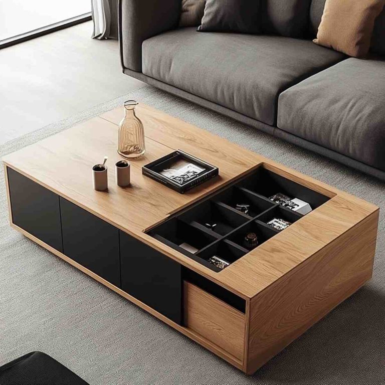 23 Clever Hidden Storage Ideas for Your Living Room